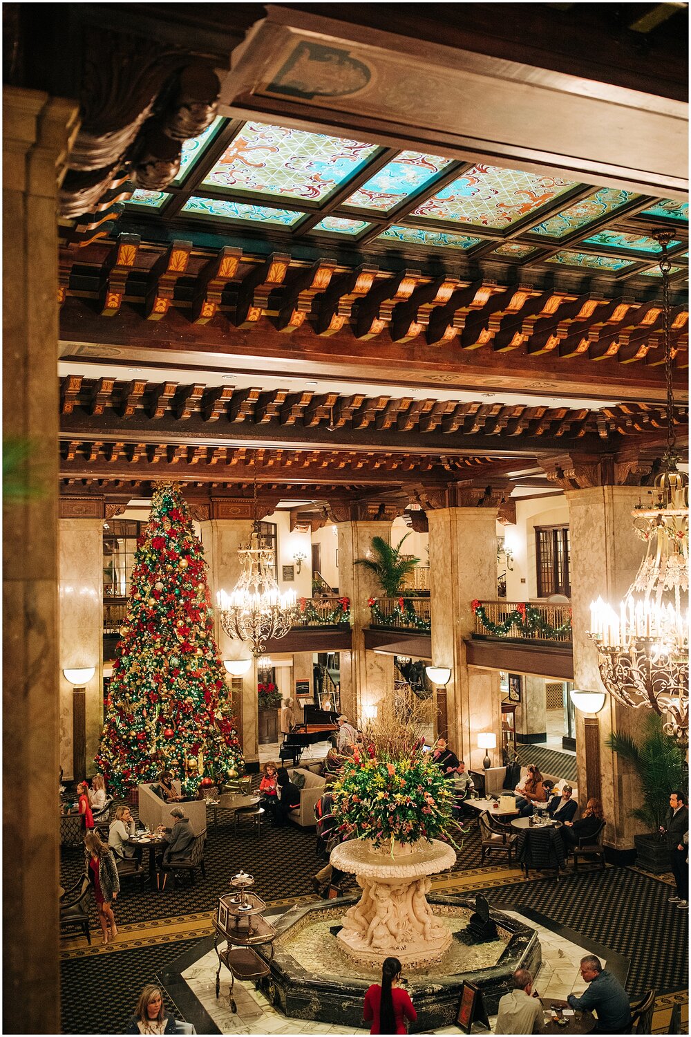 Mallie + Albert | Christmas Peabody Memphis Wedding - Taylor Square ...